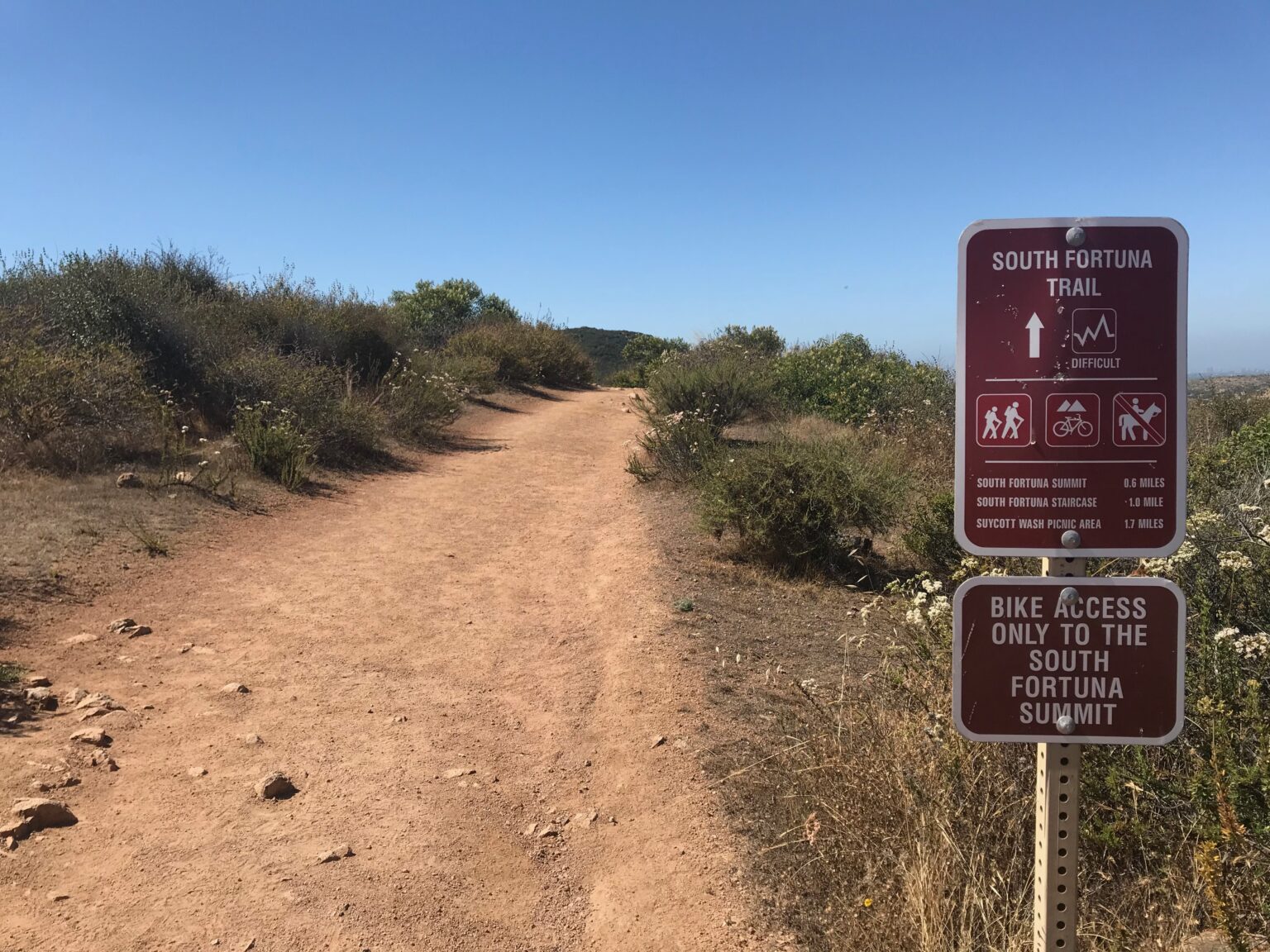 North and South Fortuna - Go Hiking San Diego